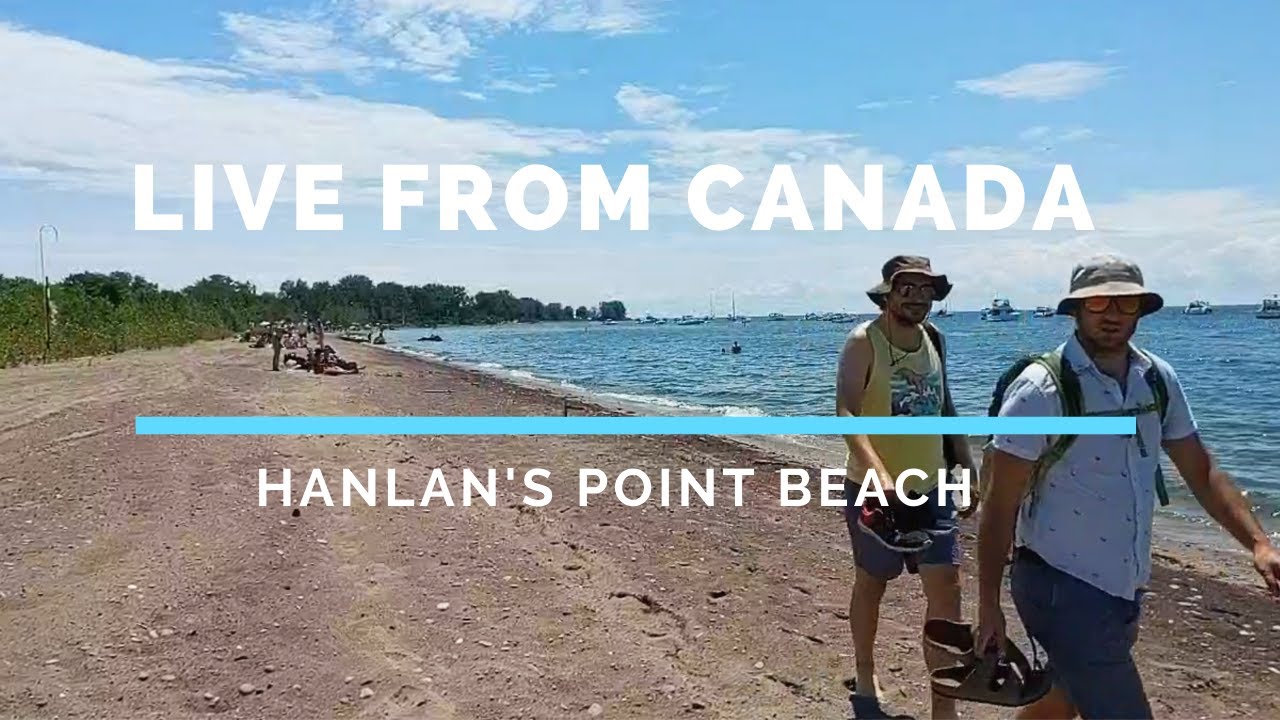 Toronto Islands Hanlan's Point | City Island Beach Ambience | Beach ...