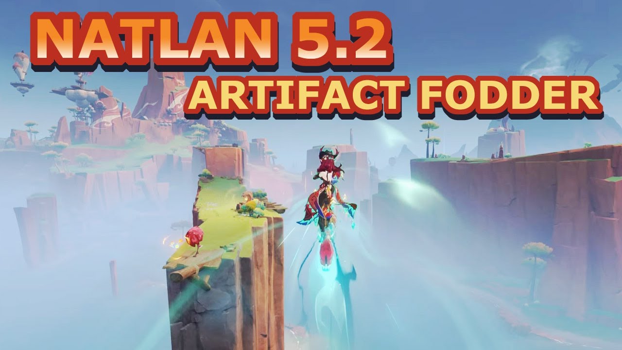 Genshin Impact: Natlan 5.2 Artifact Route Hotspots - YouTube