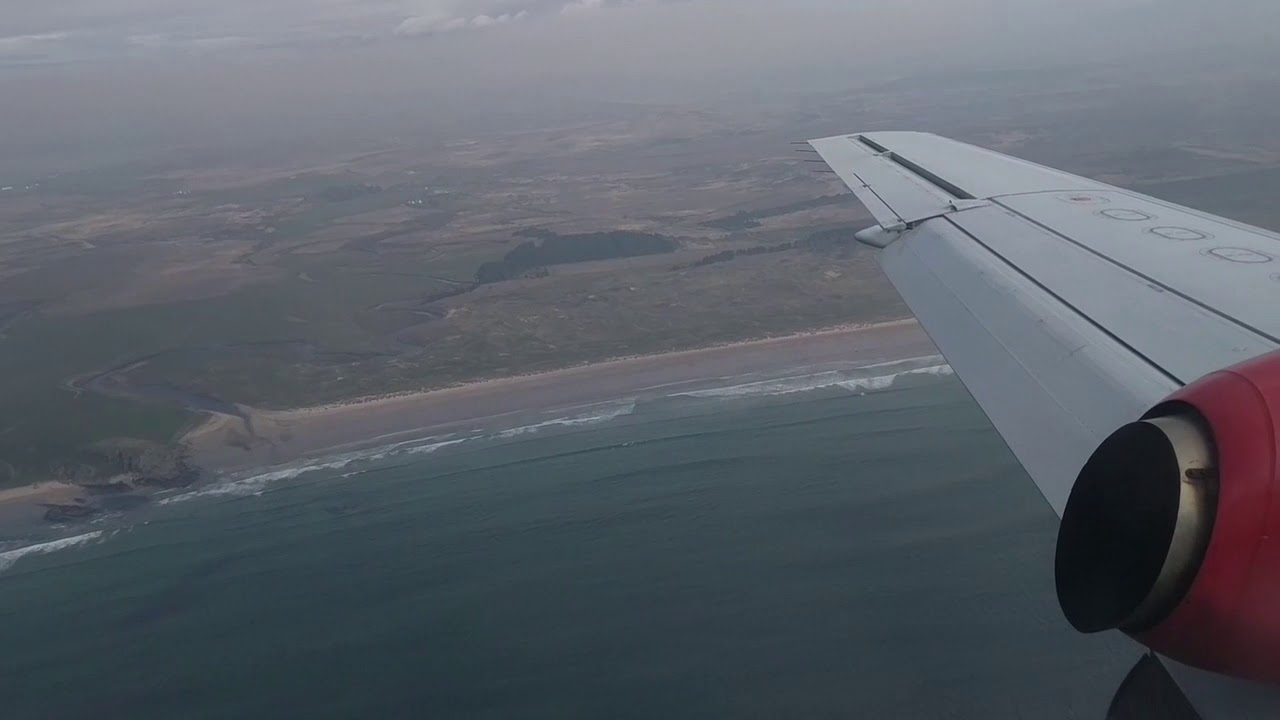 Loganair Landing on Islay - YouTube