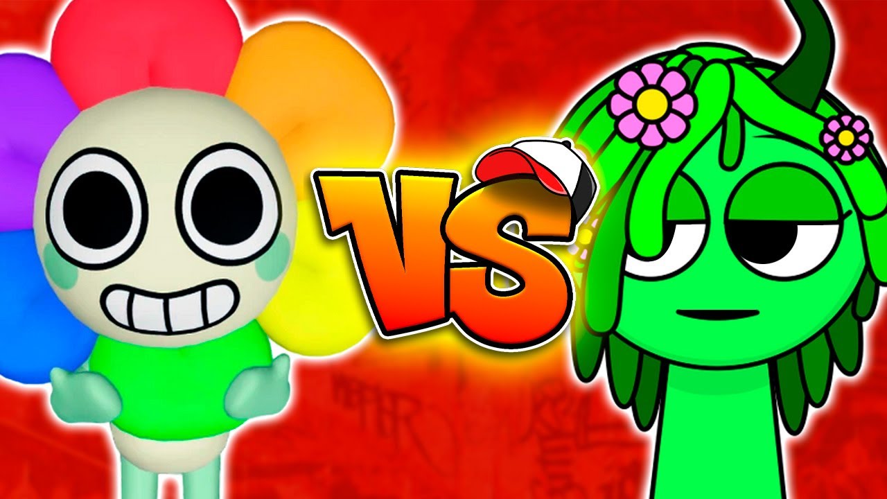 Dandy (Dandy's World) Vs Vineria (Sprunki) - Batalha de rap - YouTube