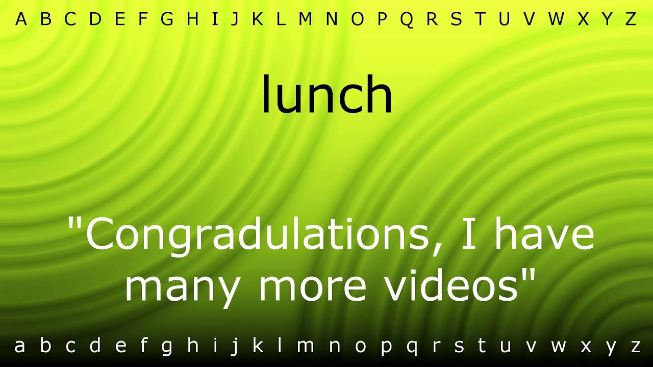 How To Say lunch With Zira mp4 YouTube how-to-say-lunch-with-zira-mp4-youtube