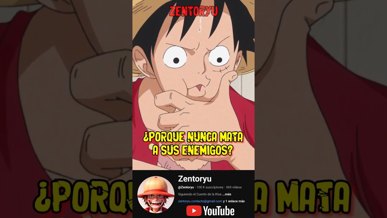 POR QUE LUFFY NO MATA A SUS ENEMIGOS...?!?🔥 | One Piece Curiosidades # ...