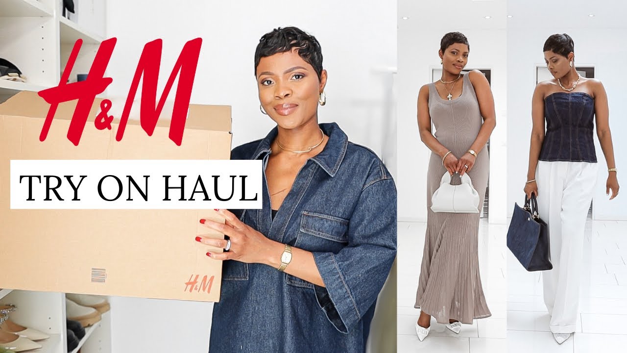 H&M HAUL & TRY ON PT:2 | NEW IN H&M SUMMER FINDS + ACCESSORIES | ama ...