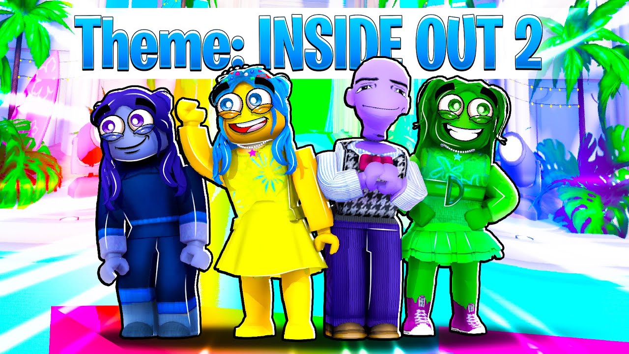 INSIDE OUT 2 CHARACTERS DRESS TO IMPRESS! | Roblox Funny Moments - YouTube