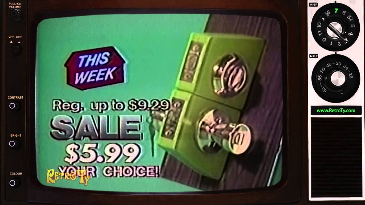 1987 - Valu Home Centers - Lock & Latch Sale - YouTube