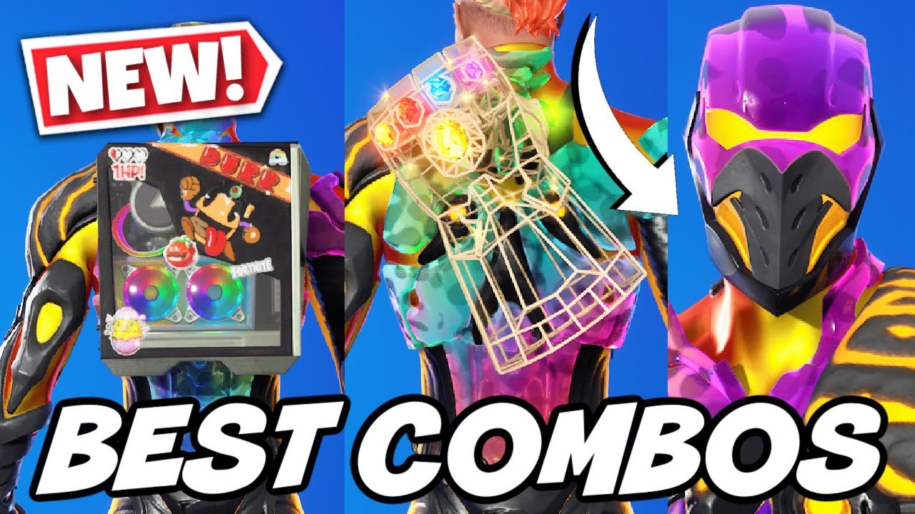 BEST COMBOS FOR *NEW* CONFETTI CLAW RELIK SKIN (SUPER LEVEL STYLE)! - Fortnite - YouTube