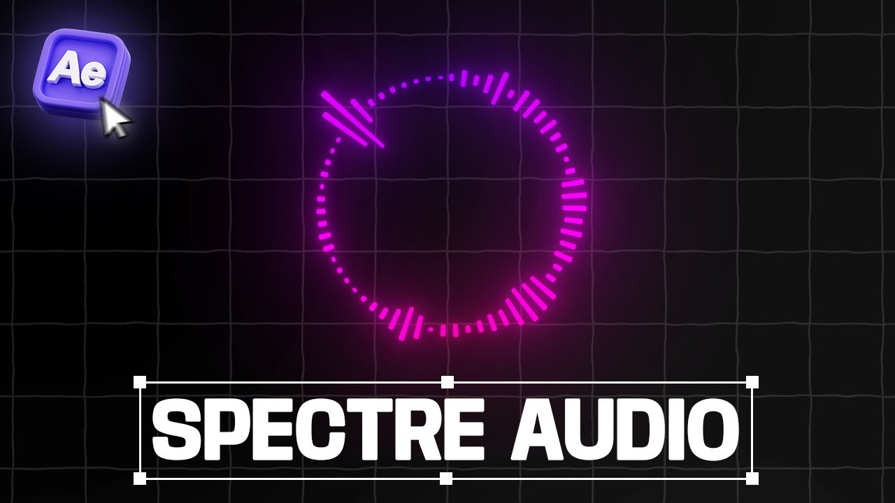 Comment créer un spectre audio sur After effects (Waveform) - YouTube