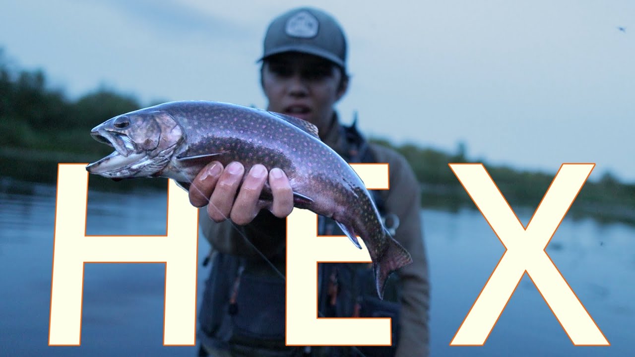 Northern Wisconsin Hex Hatch (Big Trout) - YouTube