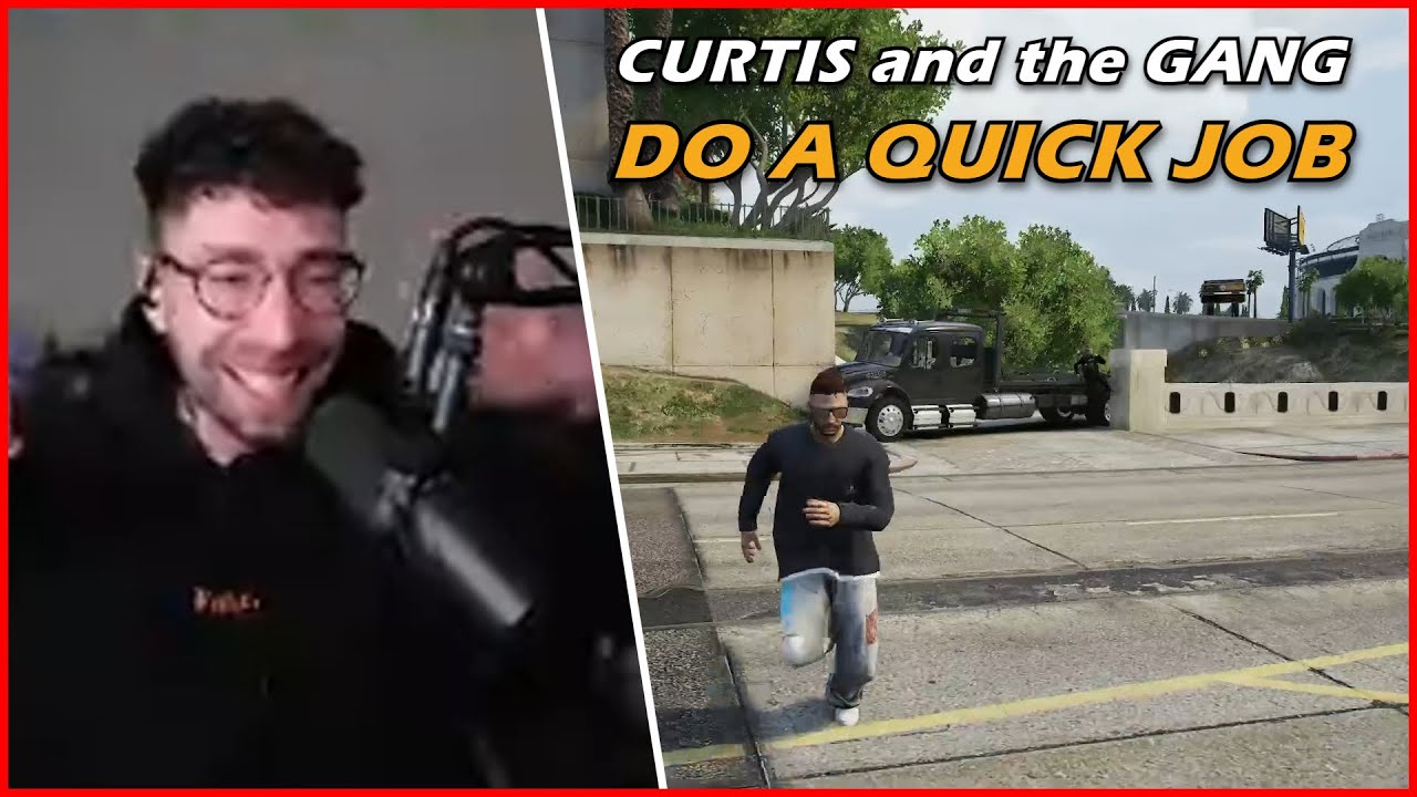 Curtis and the Gang gets away SMOOTHLY | NoPixel GTA RP - YouTube
