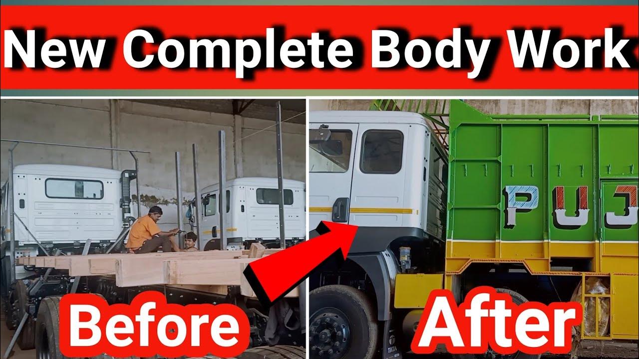 TATA Signa का डाला कैसे बनता है || TATA Signa Full Body New Dala Work 🚒 ...