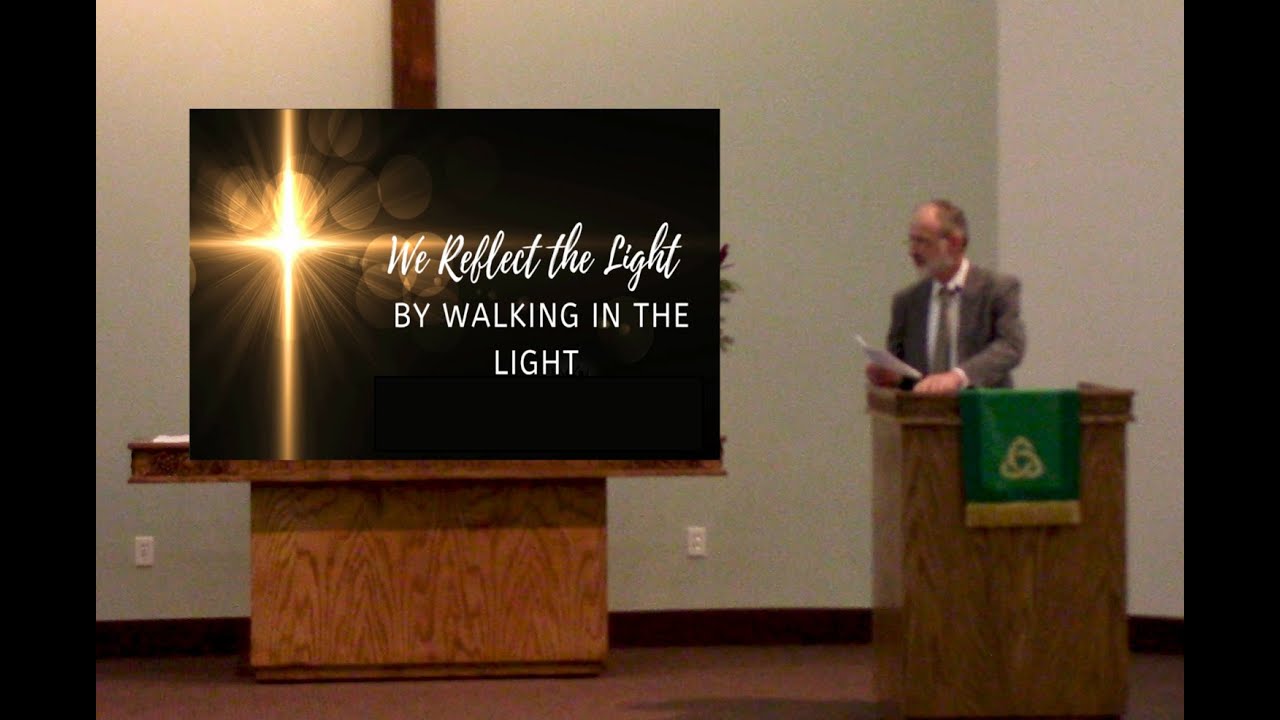 We Reflect the Light by Walking in the Light - YouTube