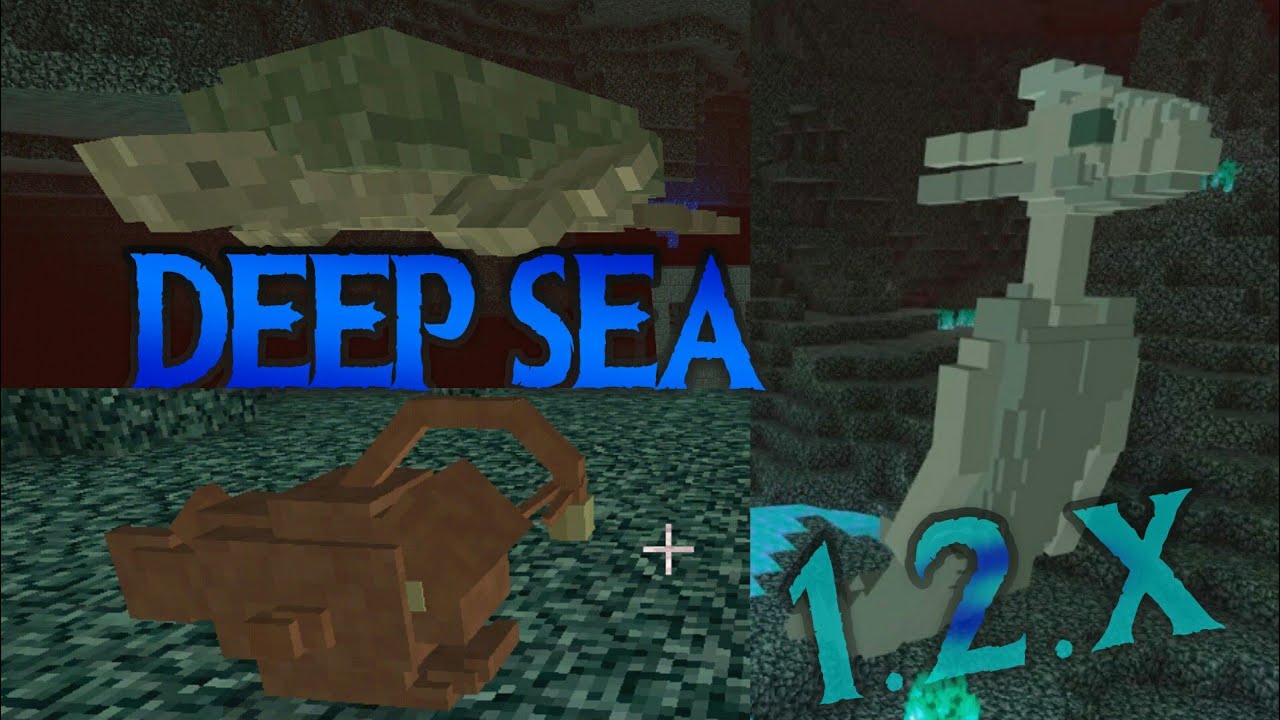 O INCRÍVEL DEEPSEA NO MINECRAFT PE 1.2.10 - NOVA DIMENSÃO NO MINECRAFT ...