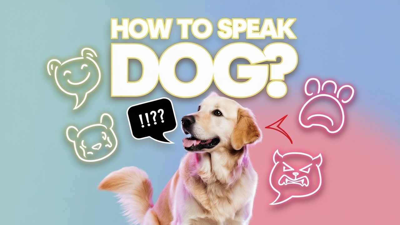 How to speak ‘Dog’ Understanding your dog’s body language - YouTube