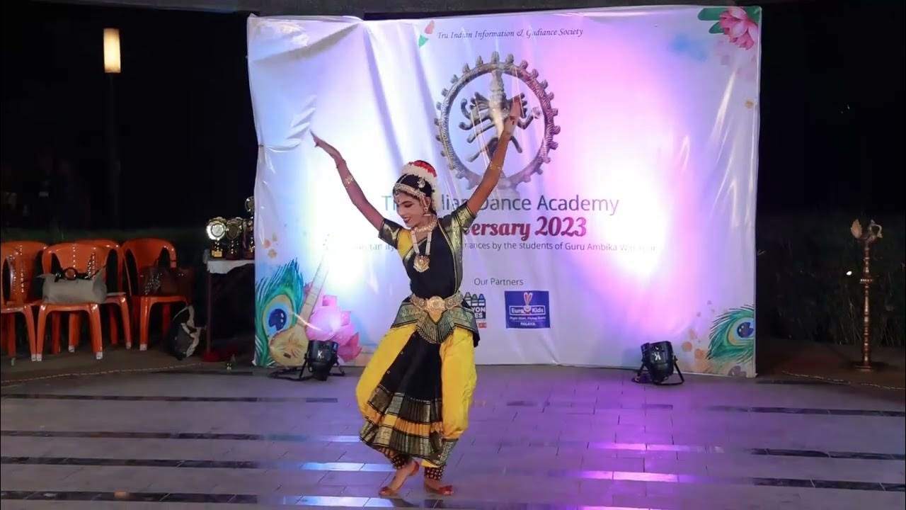 Advika Manoj Nair Dance at Tru Indian Dance Academy Anniversary 2023 at Casario Amphitheatre ...