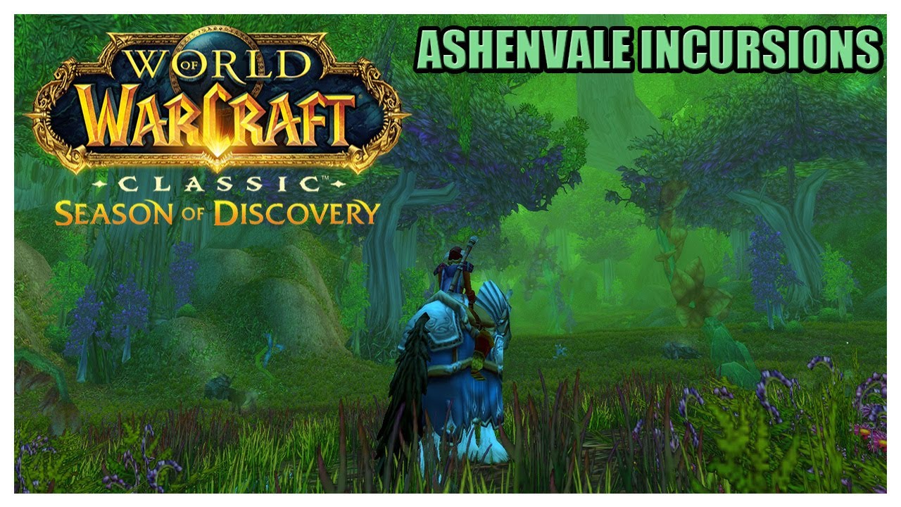 ASHENVALE INCURSIONS - SEASON OF DISCOVERY - HUMAN PALADIN - GAMEPLAY ...