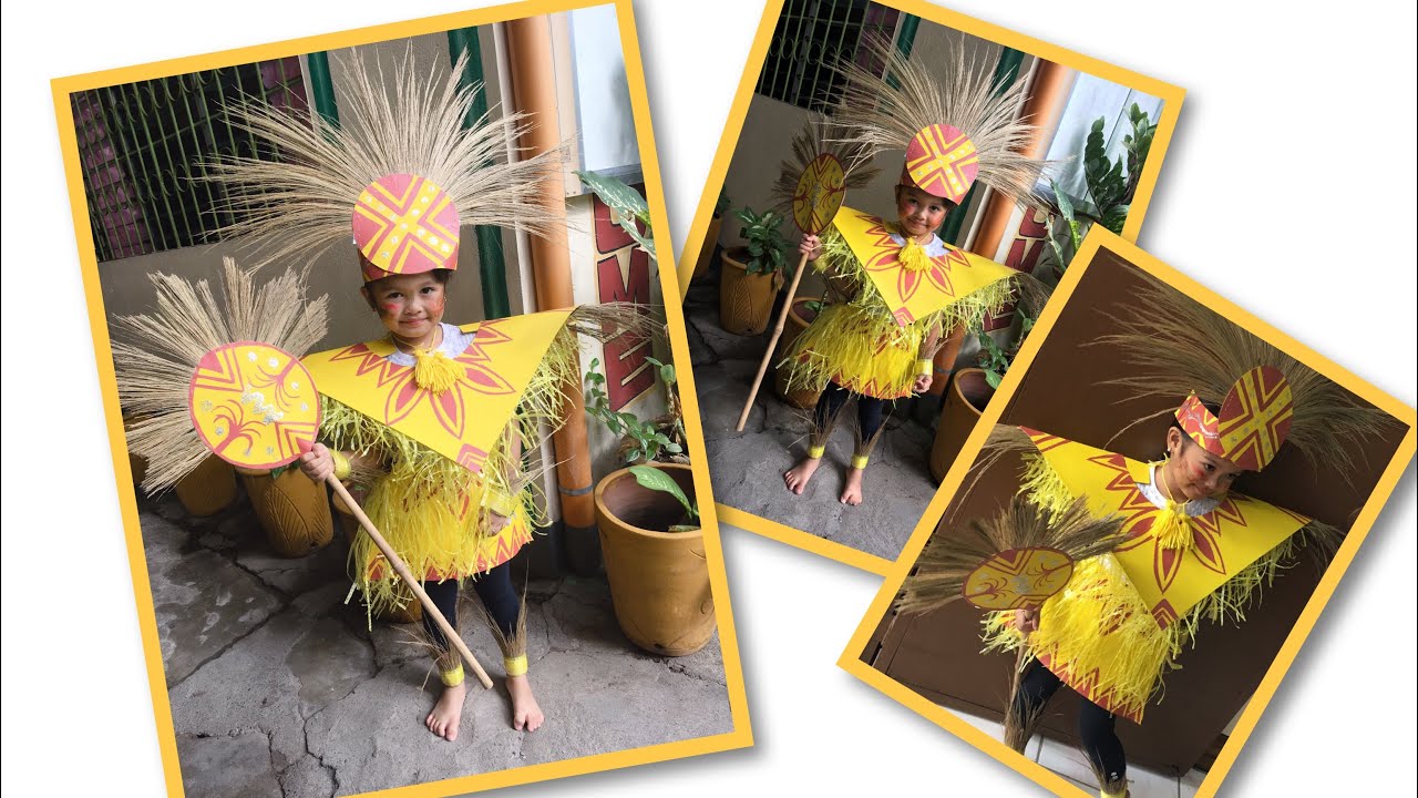 DIY Ati-atihan Costume! #BestinNationalCostume👏👍🏻 - YouTube