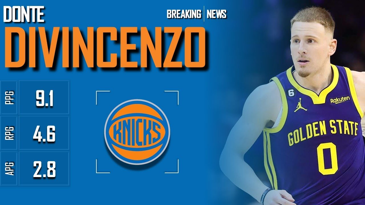 NEW YORK KNICKS: Donte DiVincenzo ᴴᴰ - YouTube