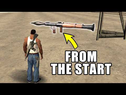 GTA San Andreas Hidden Weapon Locations You Should Know