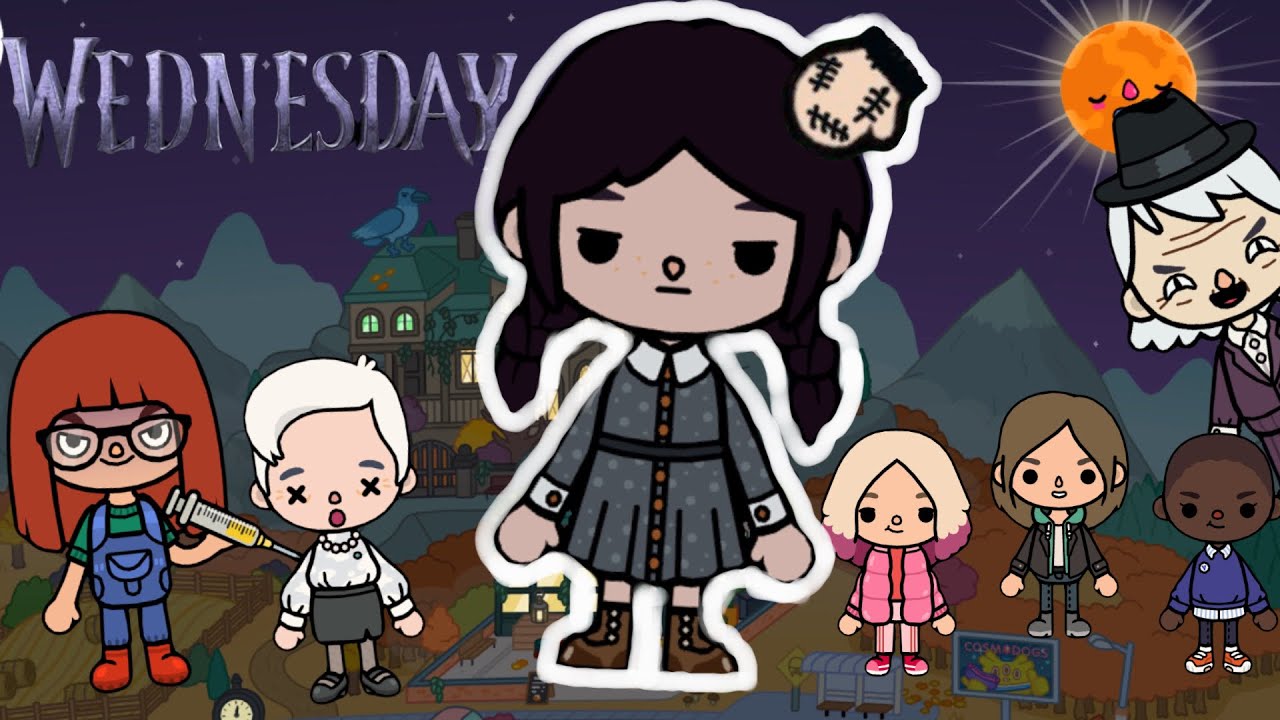 🖤All Wednesday’s story 👻 Ждёте второй сезон ?👀 - YouTube