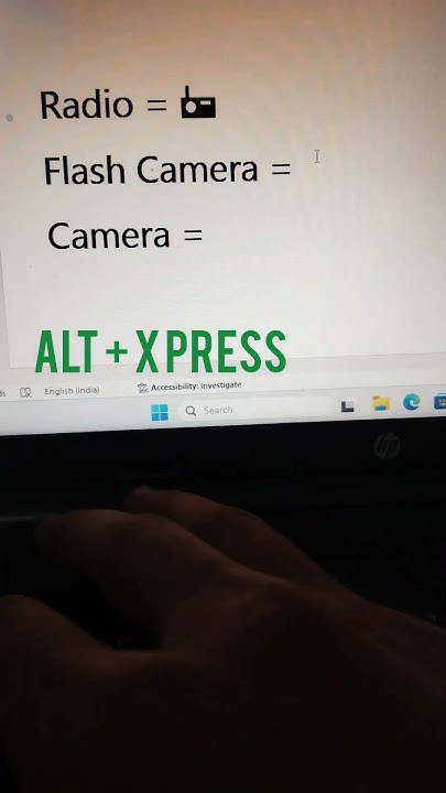 Shortcut key #camera#symbol #radio #flashcamera #word #msoffice #computer #css #html - YouTube
