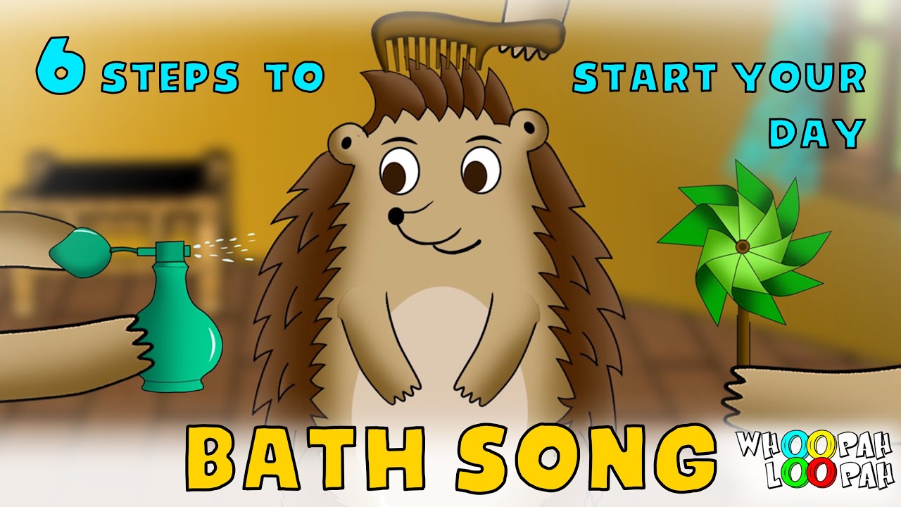 Bath Song | Hygiene Rhymes | healthy habits | Nursery rhymes | Whoopah ...