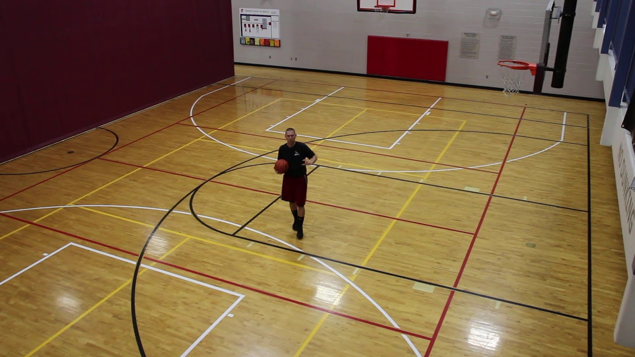 Basketball Shooting Drill - Reverse Pivot, Ball Fake, One Dribble Jump ...