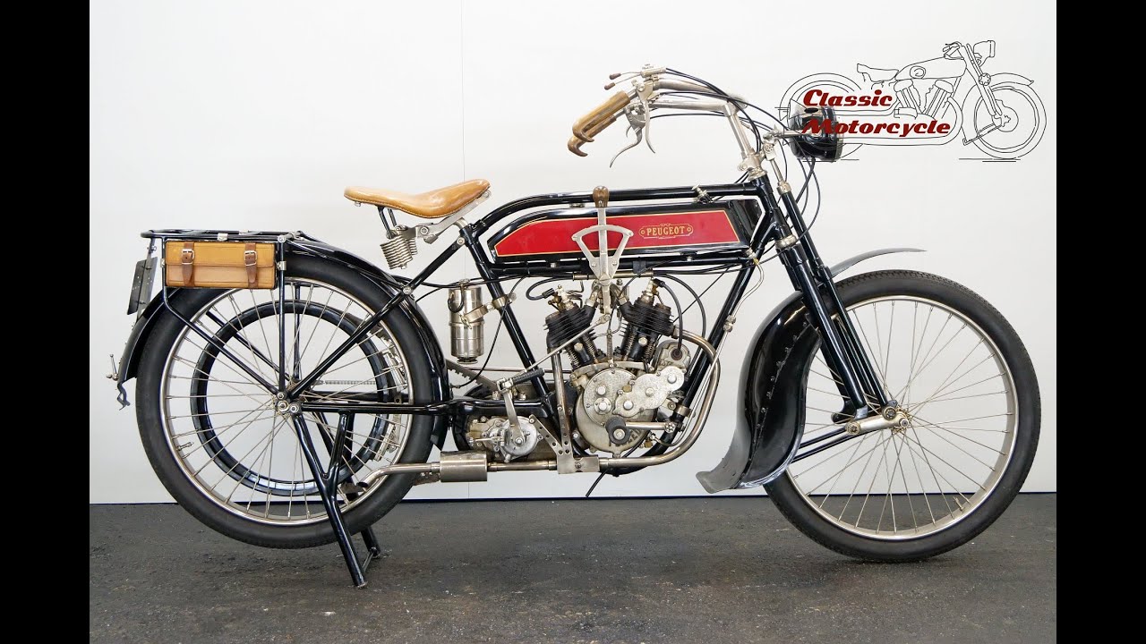 Vintage Peugeot Motorcycle