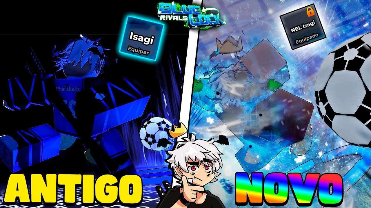 TESTANDO O ISAGI RARO VS O NEL ISAGI NA NOVA UPDATE DO BLUELOCK RIVALS ...