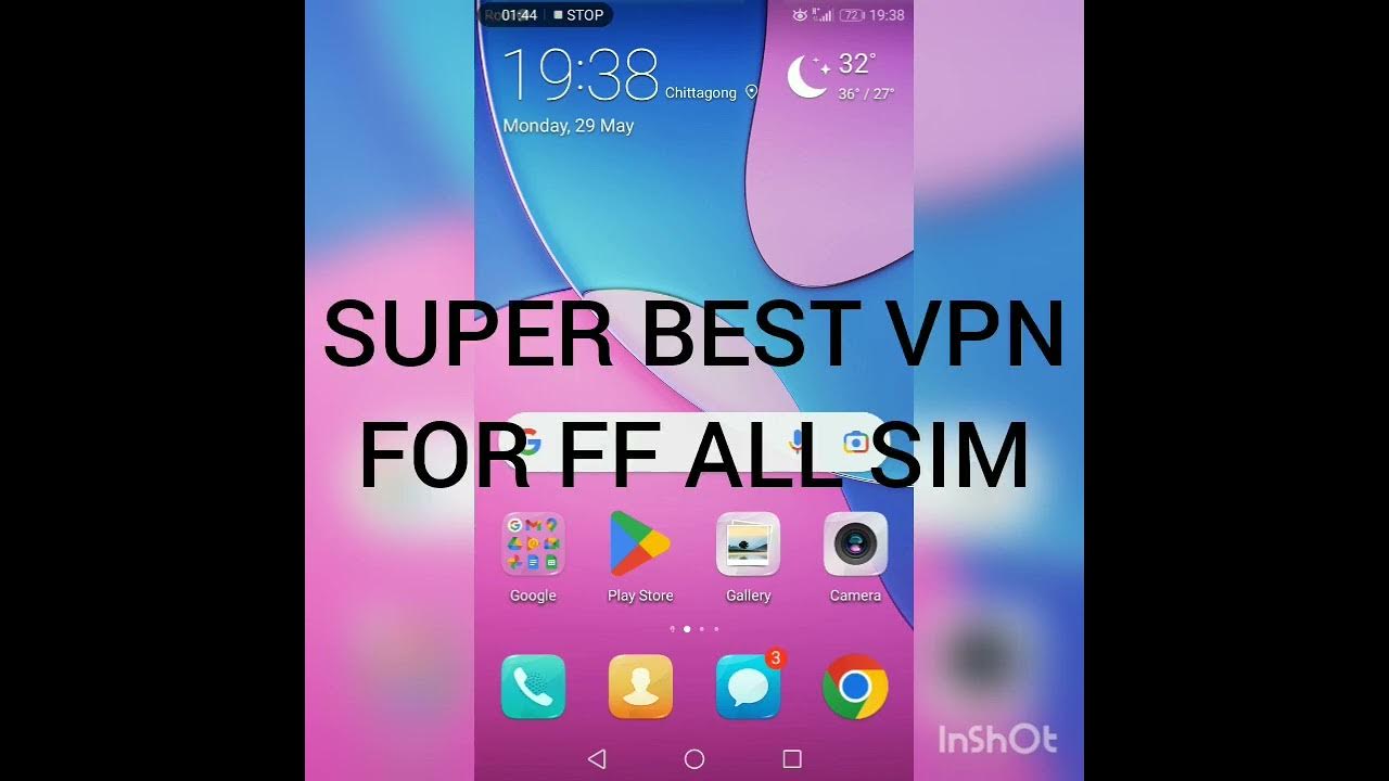 TOP 5 VPN FOR FF. BEST NET PINK.BEST GAMEPLAY WITHOUT LAGGING - YouTube
