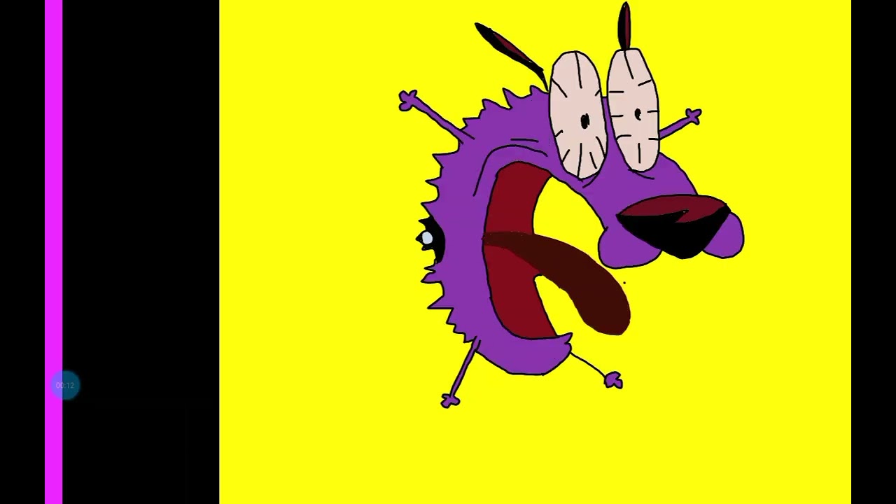 Courage The Cowardly Dog Screaming Moments Courage The Cowardly Dog