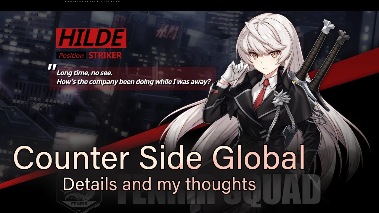 [Counter Side] My thoughts on Counter Side Global Server announcement ...