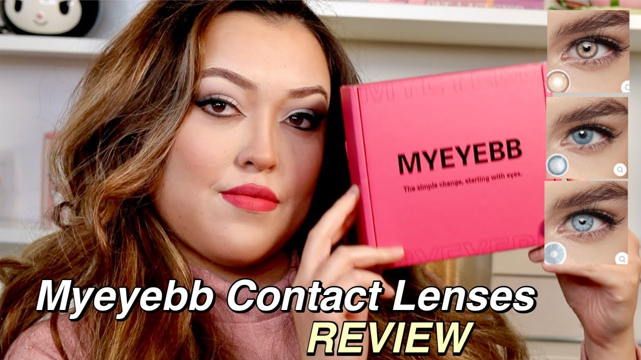 MYEYEBB Contact Lenses Review || Colored Contact Lenses - YouTube