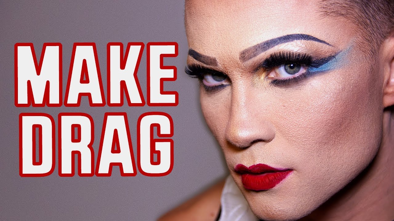 Maquiagem Drag 🌸 Blue Queen - YouTube