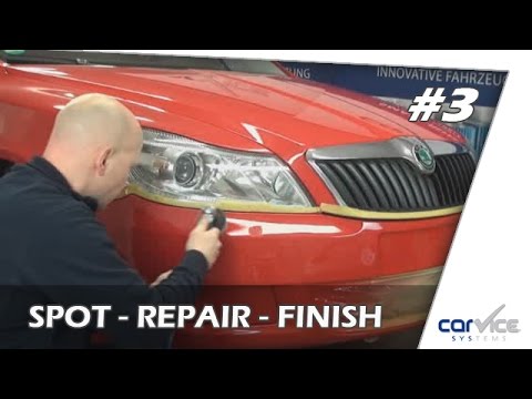 Spot Repair so geht´s ! Teil #3 Lackreparatur Lackfinish - YouTube