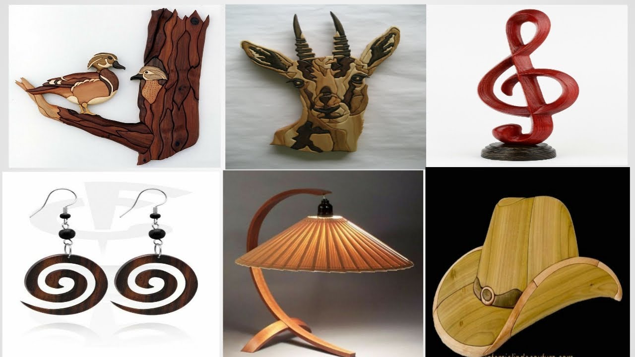Unique Creative Wooden Art Collection. - YouTube