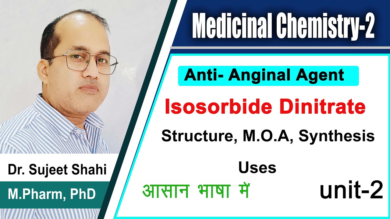 Synthesis of Isosorbide dinitrate | Mode of action | Anti-anginal drug ...