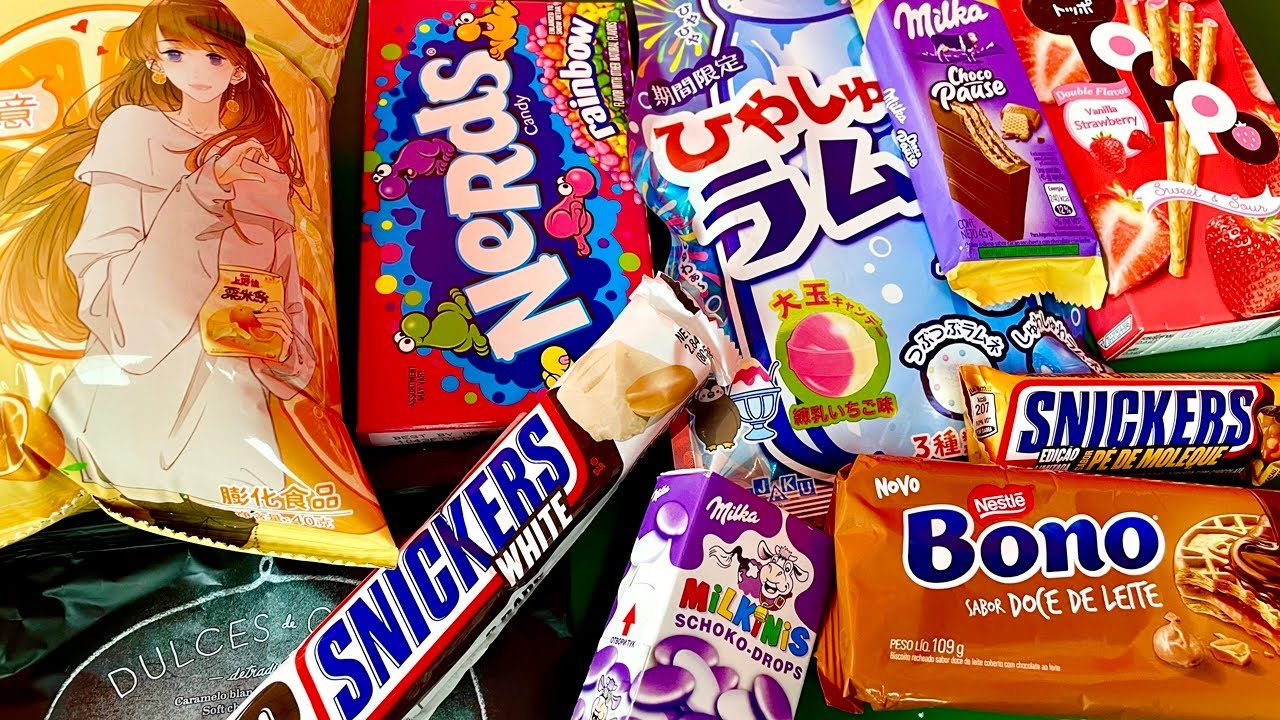 CHEETOS De LARANJA, REFRI De FRUTAS VERMELHAS, Experimentando Colômbia ...