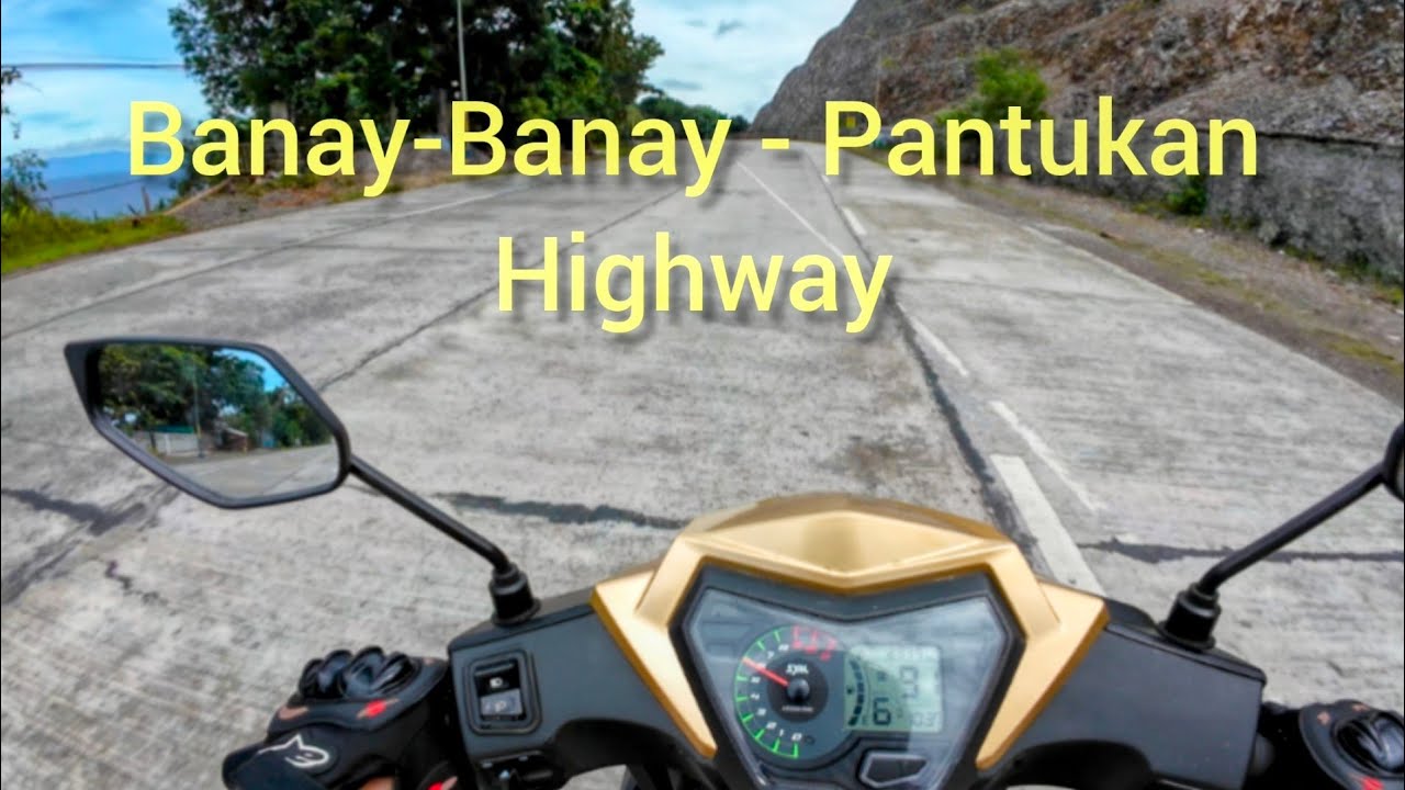 Banay-Banay, Davao Oriental to Pantukan, Davao De Oro Highway Sym vf3i ...