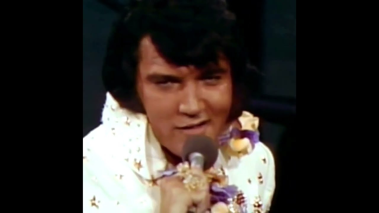 👑ELVIS👑- "IM SO LONESOME I COULD CRY" - ALOHA FROM🌺HAWAII 1973 ...