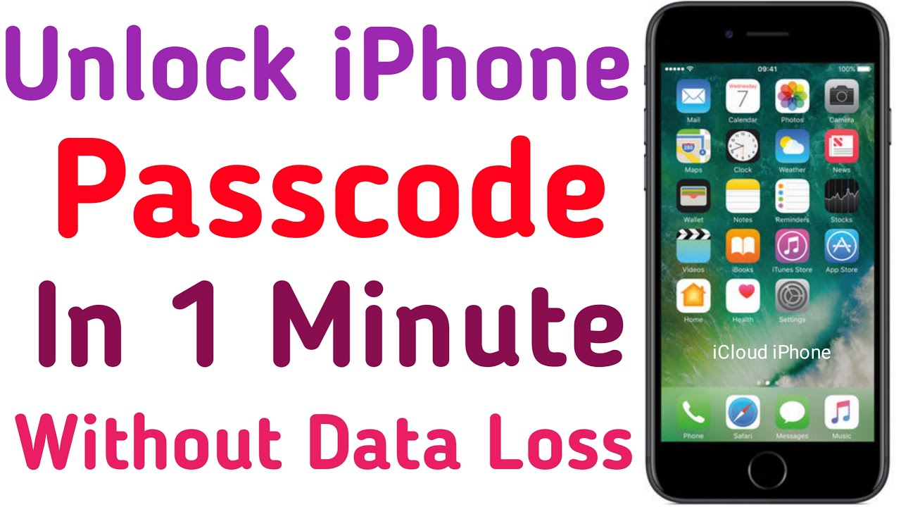 100% Free Unlock Forgot Passcode Any iPhone Without Computer How To ...