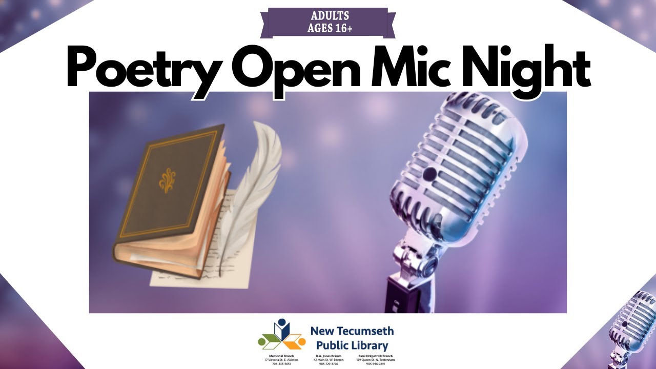 Poetry Open Mic Night - YouTube