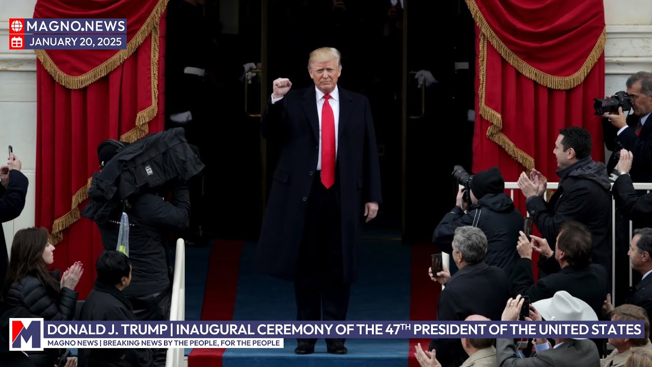 Donald Trump | Inauguration Day of the 47th President of the United ...