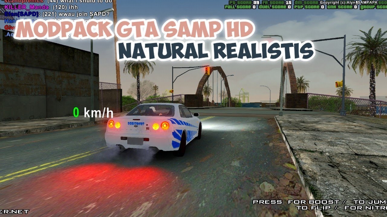 MODPACK GTA SAMP HD - NATURAL REALISTIS - YouTube