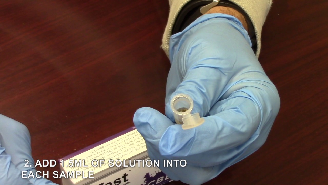 CBD Detection Kit - YouTube