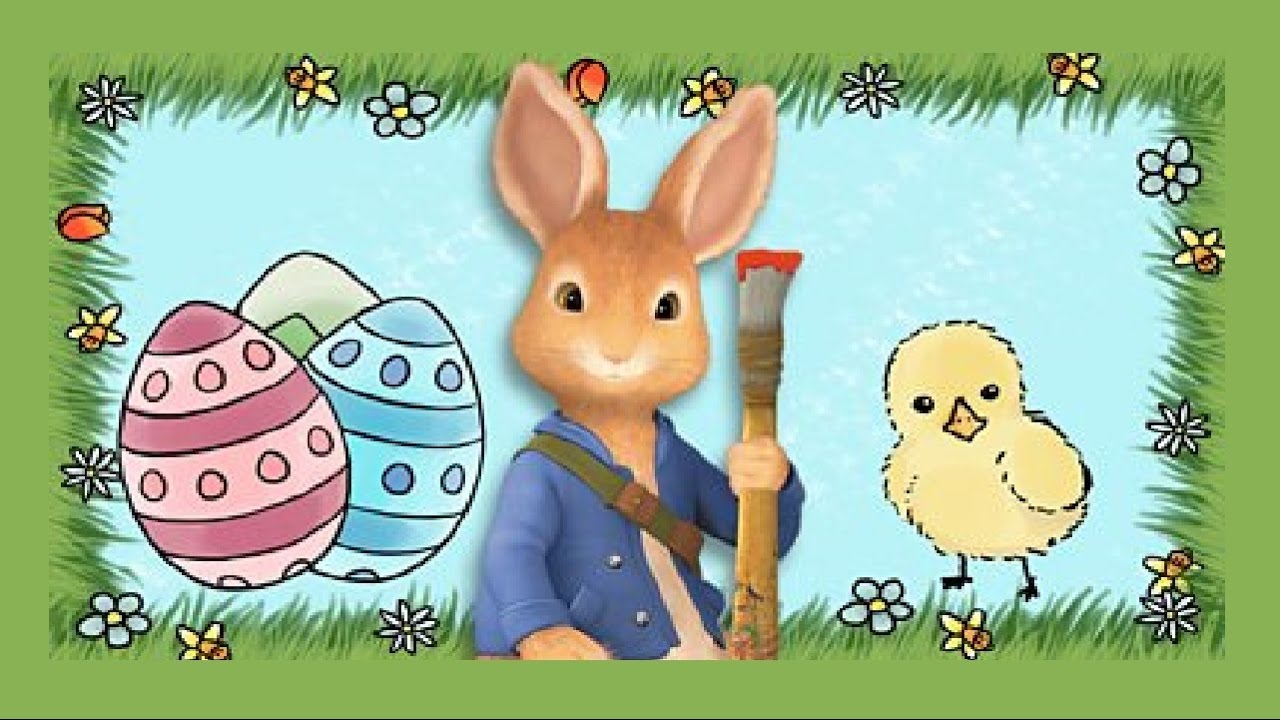Make A Easter Picture With Peter Rabbit - Cbeebies - YouTube
