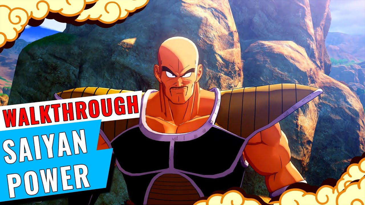 Nappa Soul Emblem Dragon Ball Z Kakarot | Saiyan Power Walkthrough ...