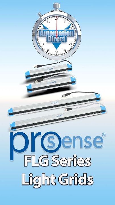 ProSense FLG Series Light Grids from AutomationDirect - YouTube