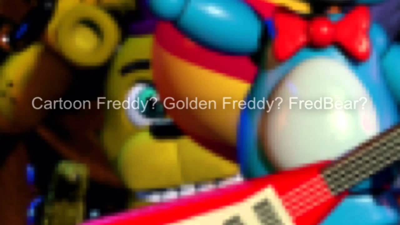 Five Nights At Freddy's 5-Cartoon animatronics - YouTube