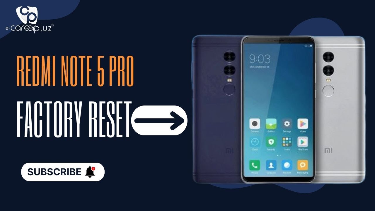 How to Factory Reset Redmi Note 5 Pro using Unlock Tool - YouTube