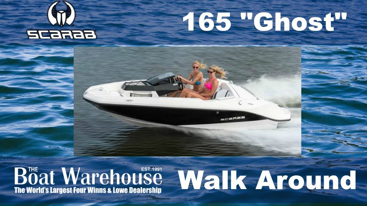 Video Walkaround of the Scarab Ghost at The Boat Warehouse - YouTube
